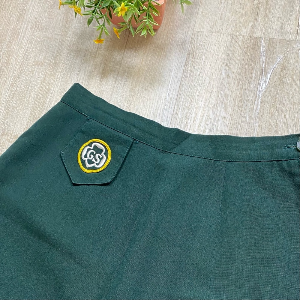 Vintage Girl Scouts 60’s Cadette Mini Skirt - Gem